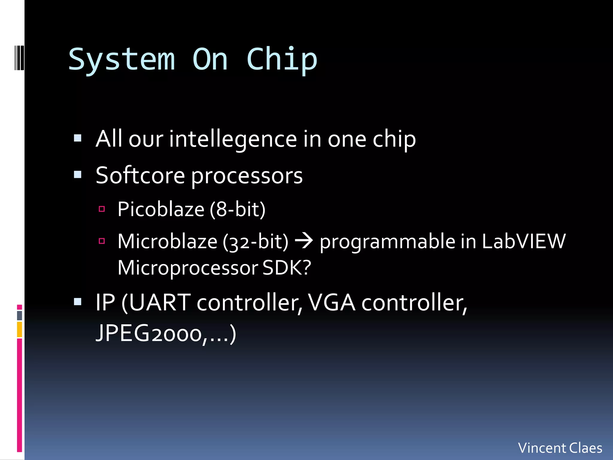Graphical System On Chip with LabVIEW | PPTX