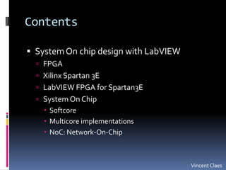 Graphical System On Chip with LabVIEW | PPTX
