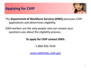 Childrens Health Insurance Program | PDF | Health Insurance | Insurance