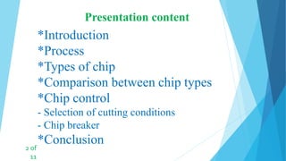 Chip formation | PPTX