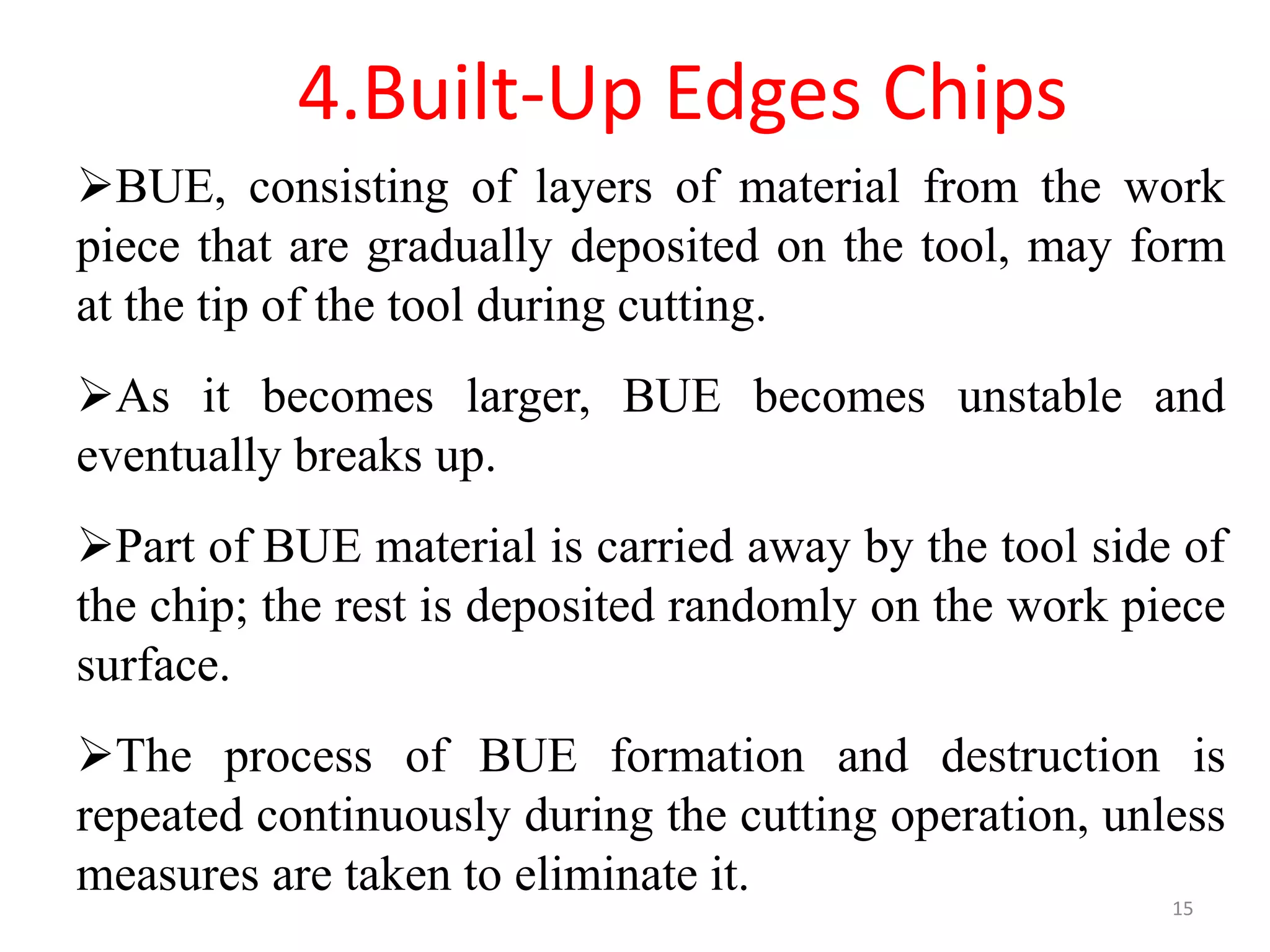 Chip formation and types | PPTX