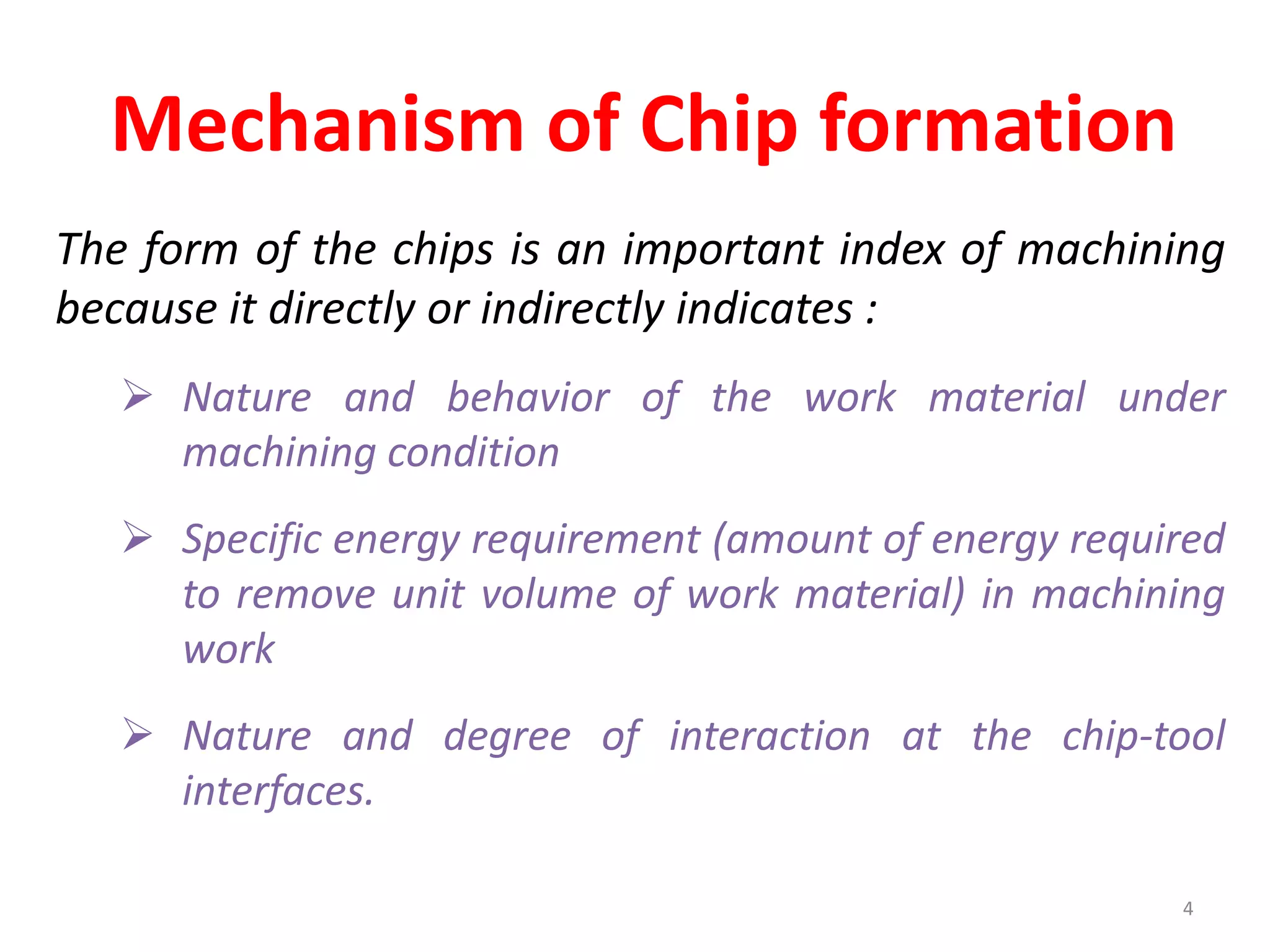 Chip formation and types | PPTX