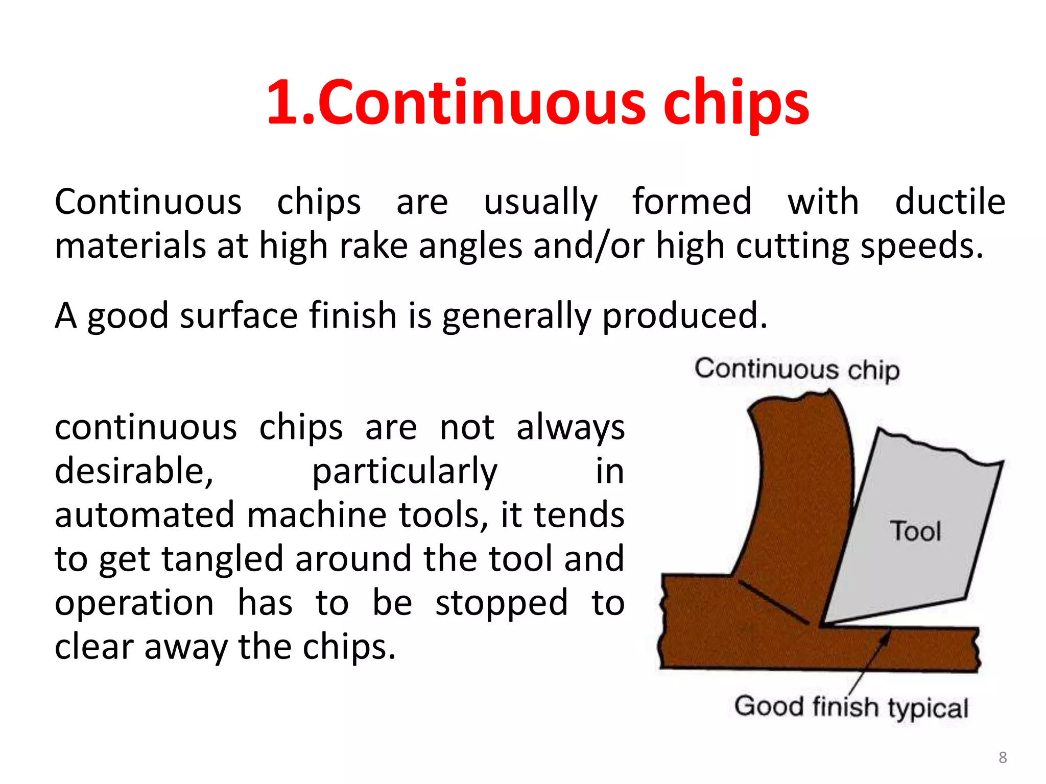 Chip formation and types | PPTX