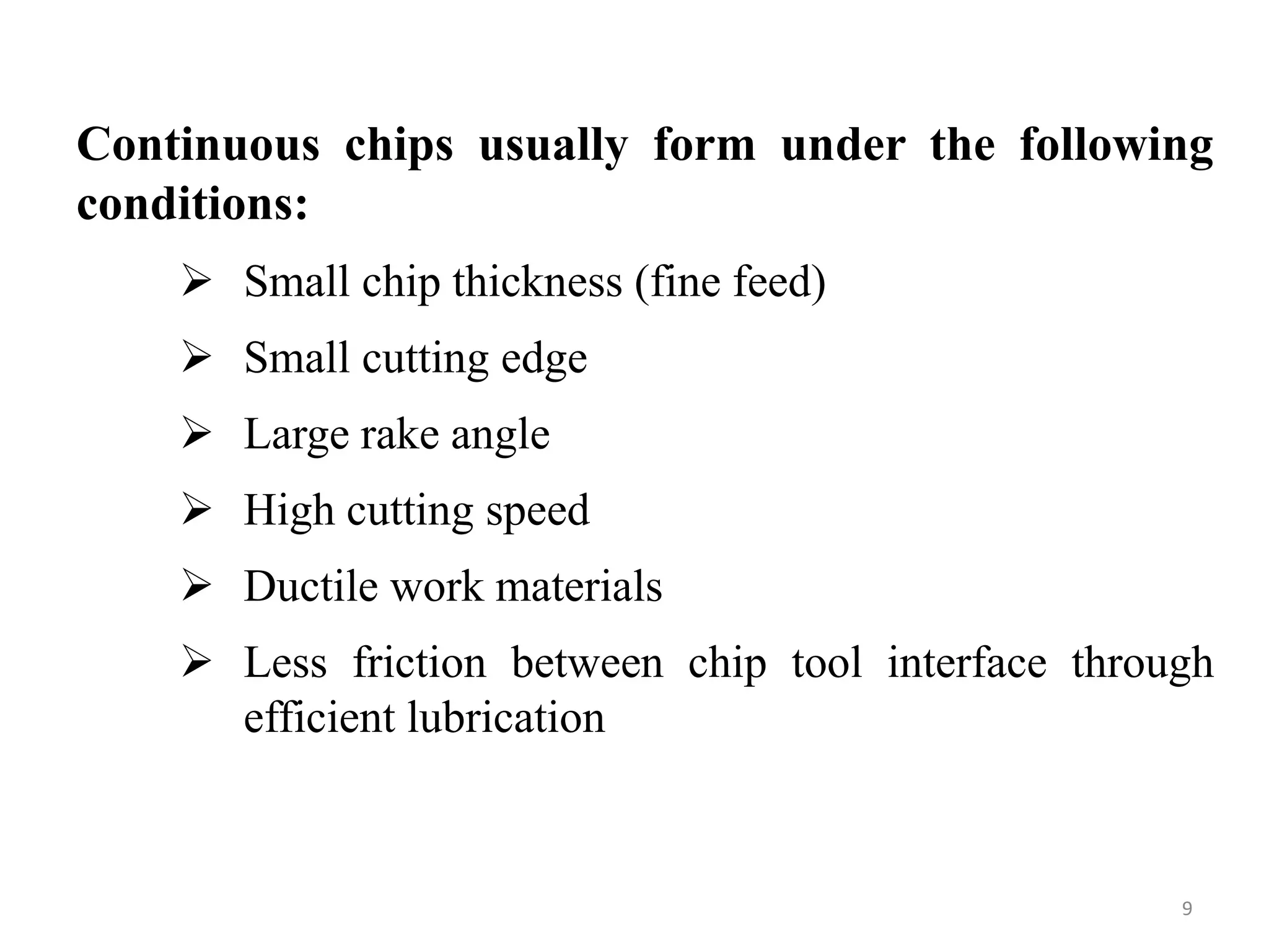 Chip formation and types | PPTX