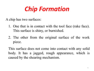 Chip formation and types | PPTX