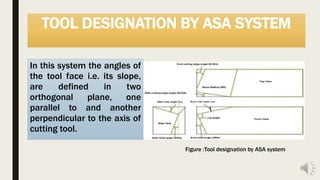 Chip formation & cutting tool geometry | PPTX