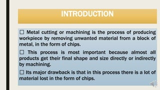 Chip formation & cutting tool geometry | PPTX