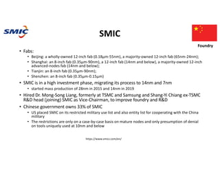 Semiconductor Industry Tutorial | PDF