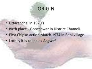 Chipko movement | PPTX