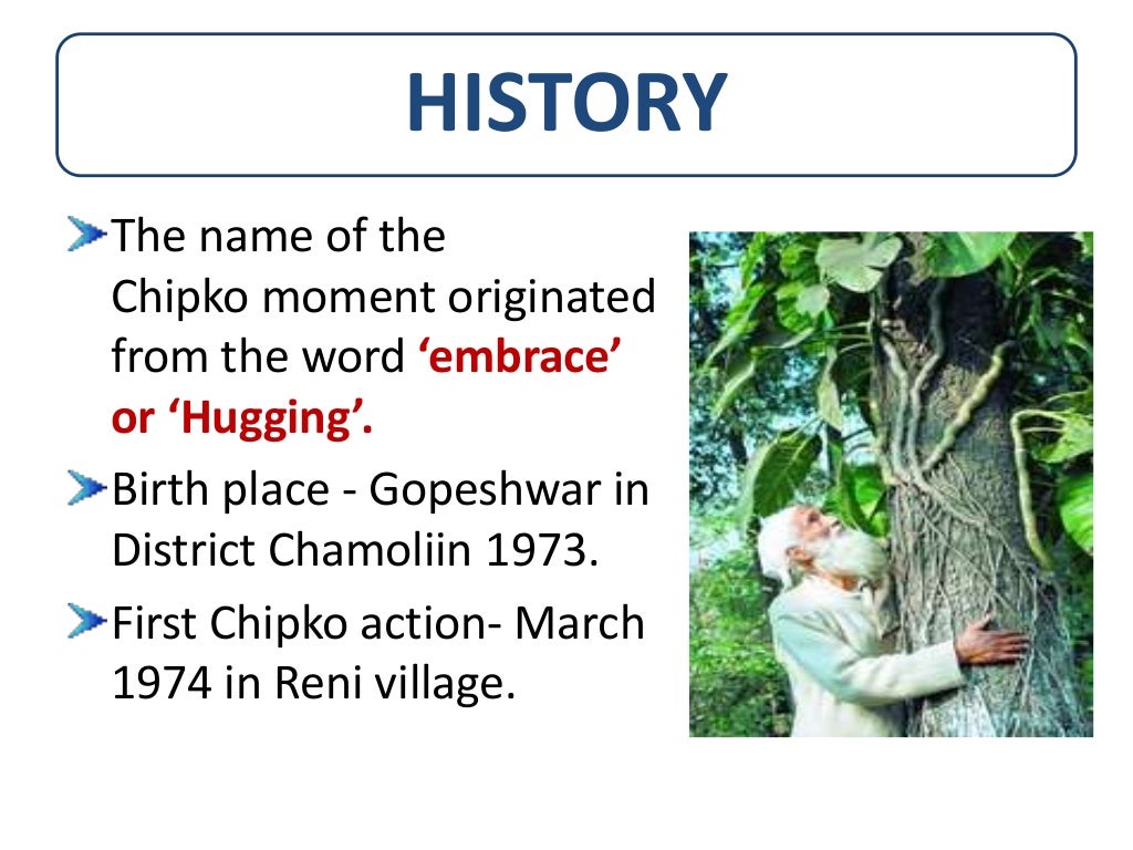 Write A Short Note On Chipko Movement