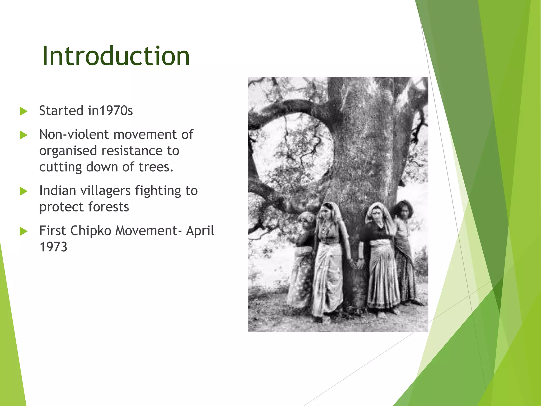 Chipko movement | PPTX