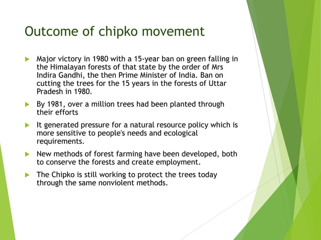 Chipko movement | PPT