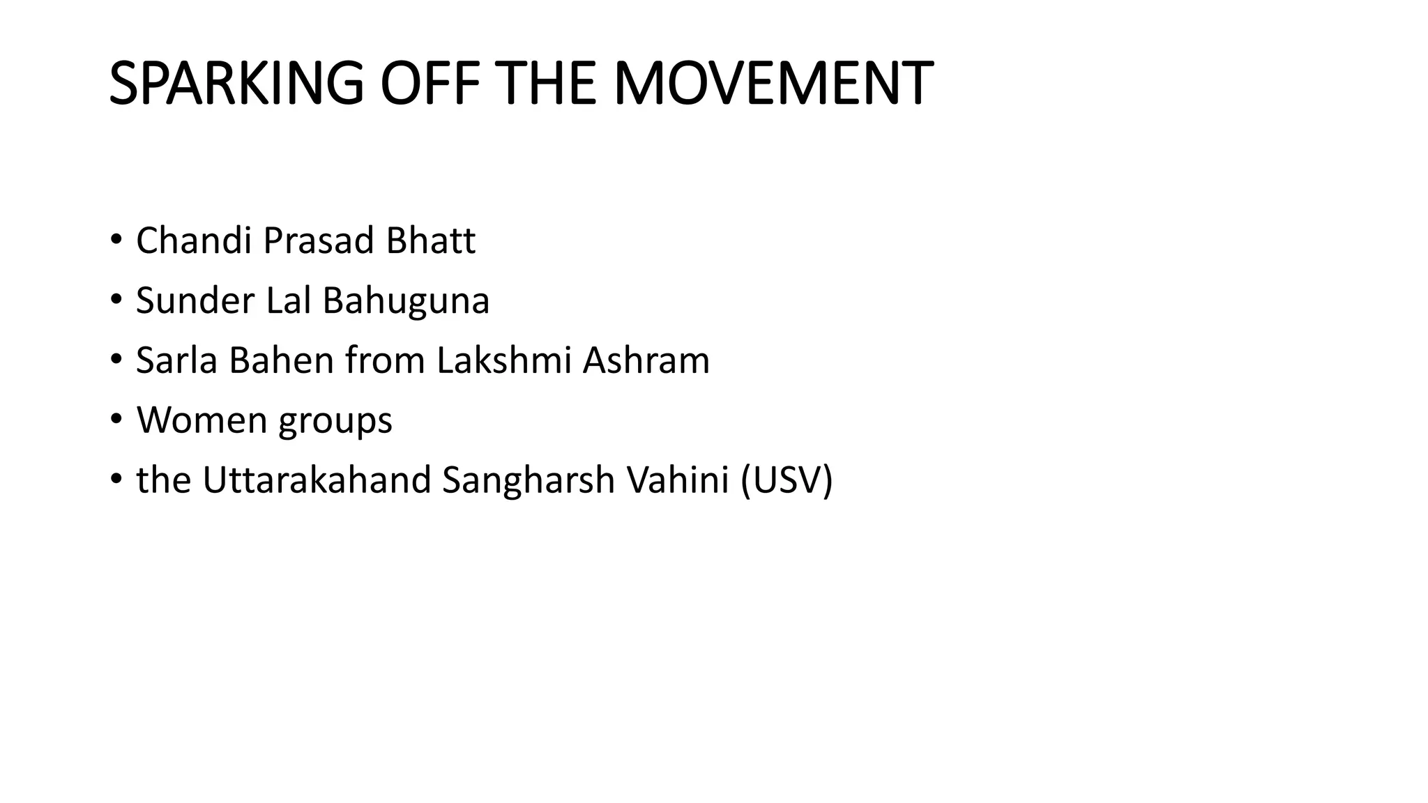 Chipko movement | PPT