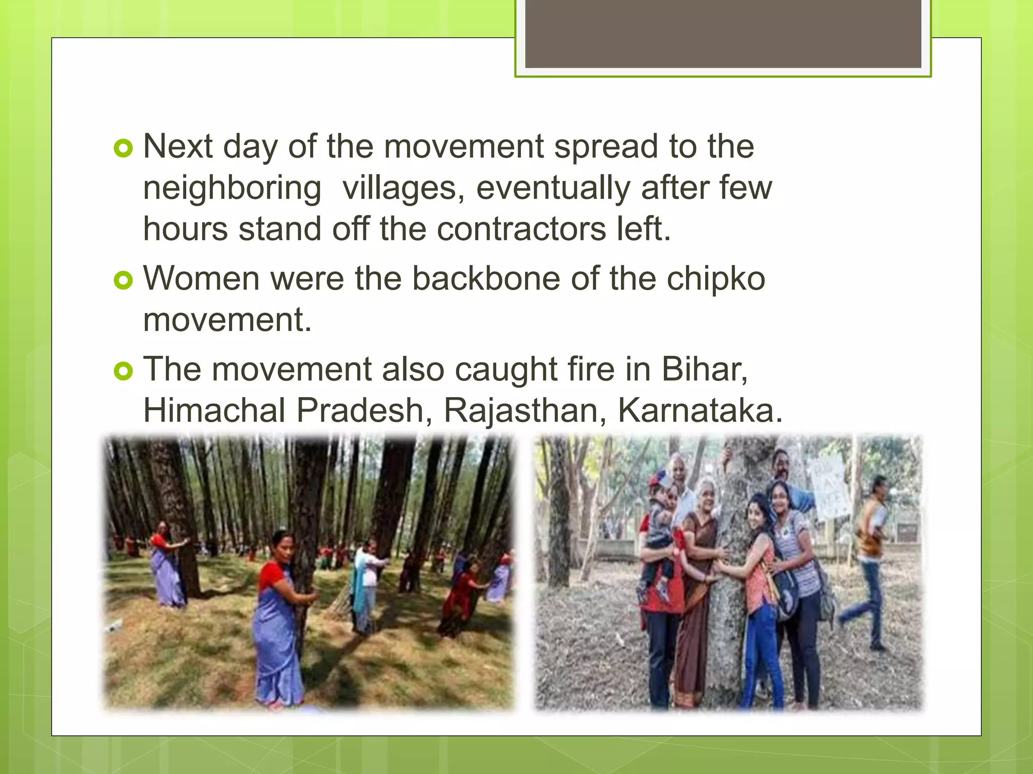 Chipko movement | PPTX