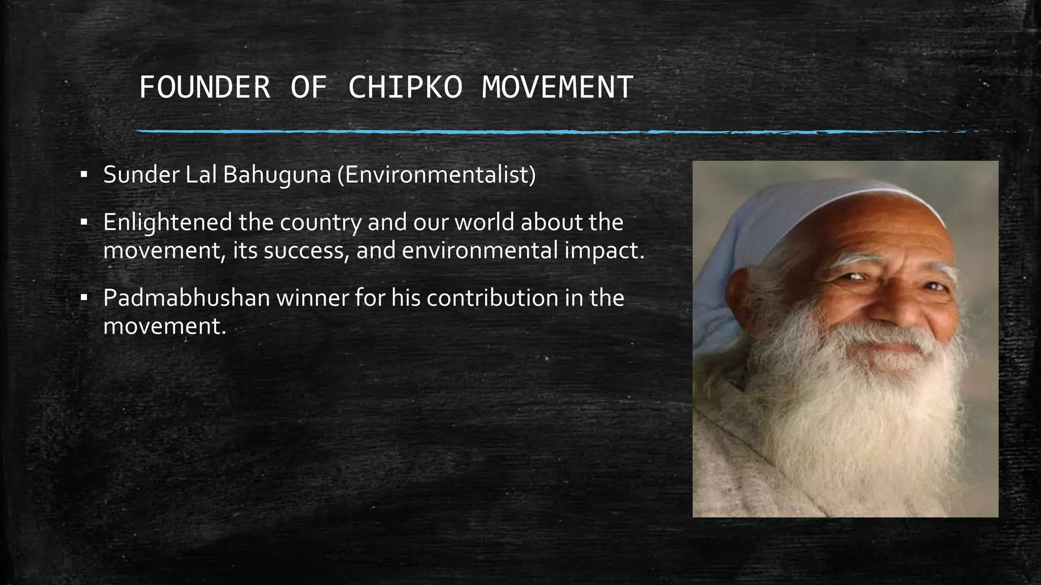 Chipko movement | PPTX