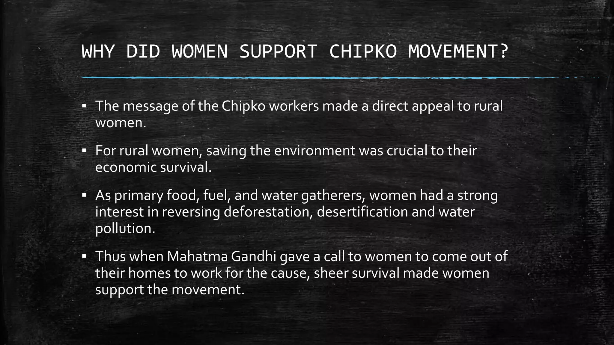Chipko movement | PPTX