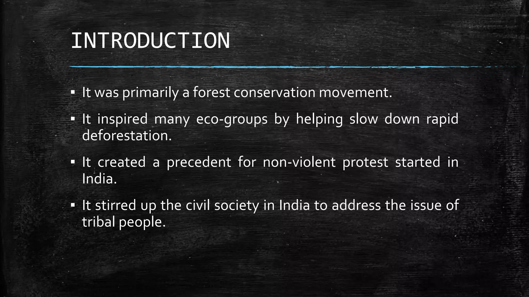 Chipko movement | PPTX