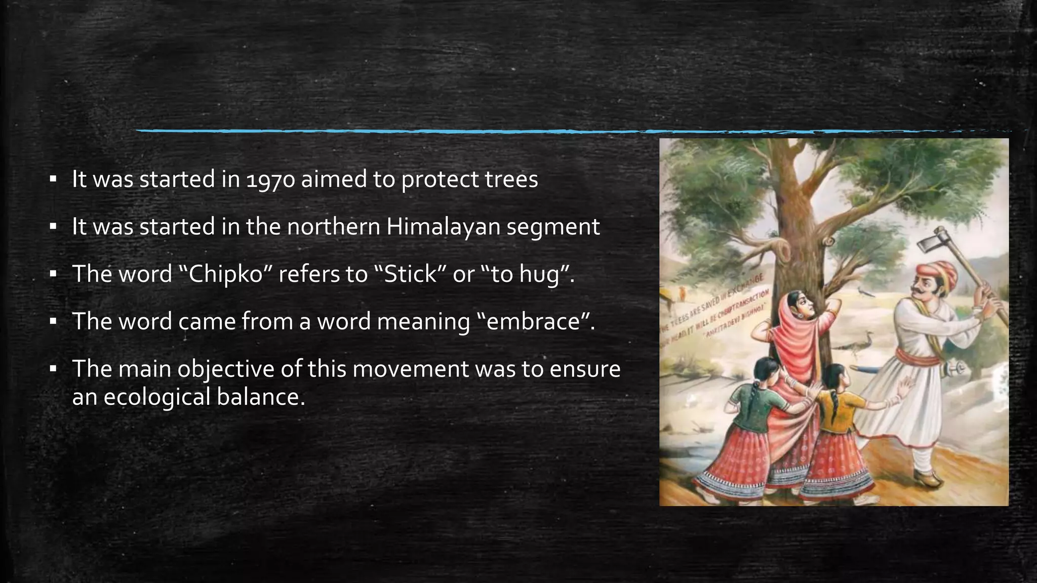 Chipko movement | PPTX