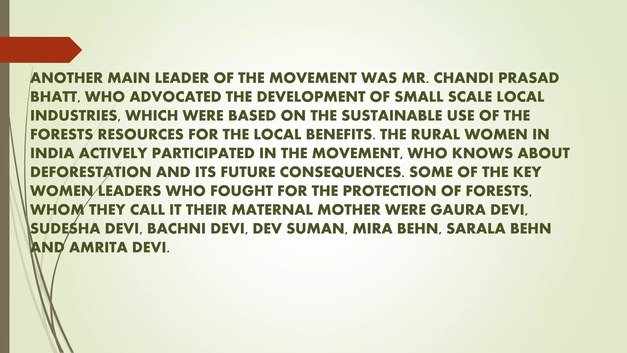 Chipko movement | PPTX