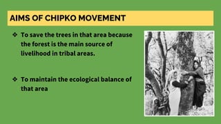 The Chipko Movement | PPTX