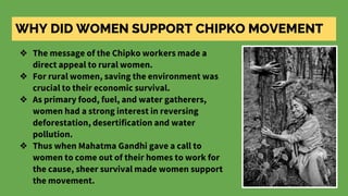 The Chipko Movement | PPTX