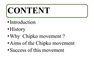 Chipko movement .pptx