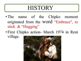 Chipko movement .pptx