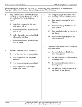 Chipmunk And Bear | PDF