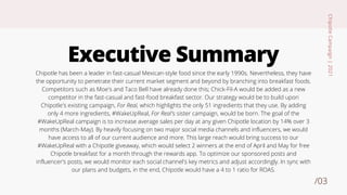 Chipotle Digital Marketing Strategy | PDF