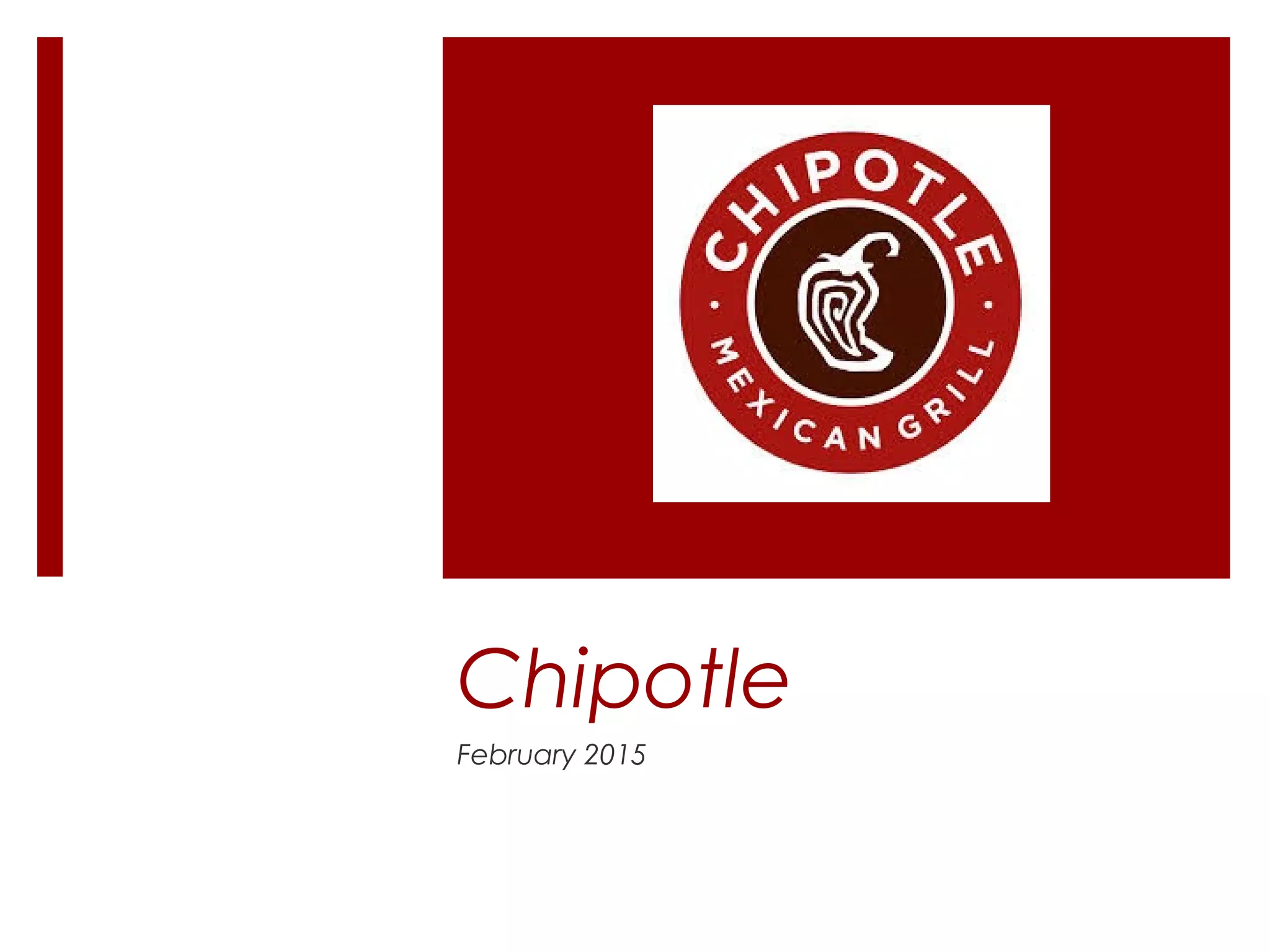 Chipotle persona profile by Iliana Torres-Sanchez | PPT