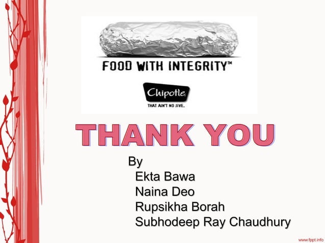 Chipotle ppt | PPT