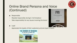 Chipotle Social Media Strategy | PDF
