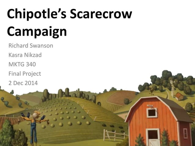 Chipotle's Scarecrow Campaign | PPTX