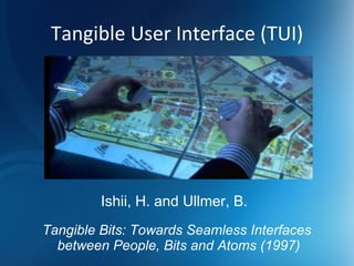 Exploring the Use of Tangible User Interface for Human-Robot ...