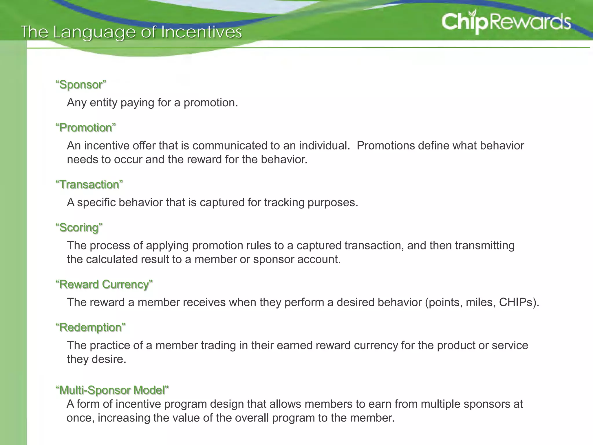 Chip Rewards Anatomy of Promotion | PDF