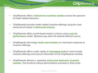 Chip Rewards Anatomy of Promotion | PDF