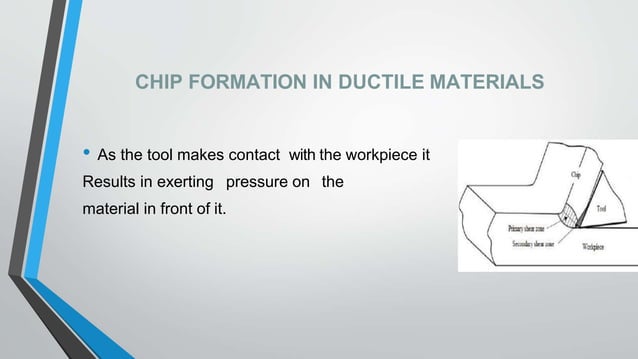 Chips formation | PPTX