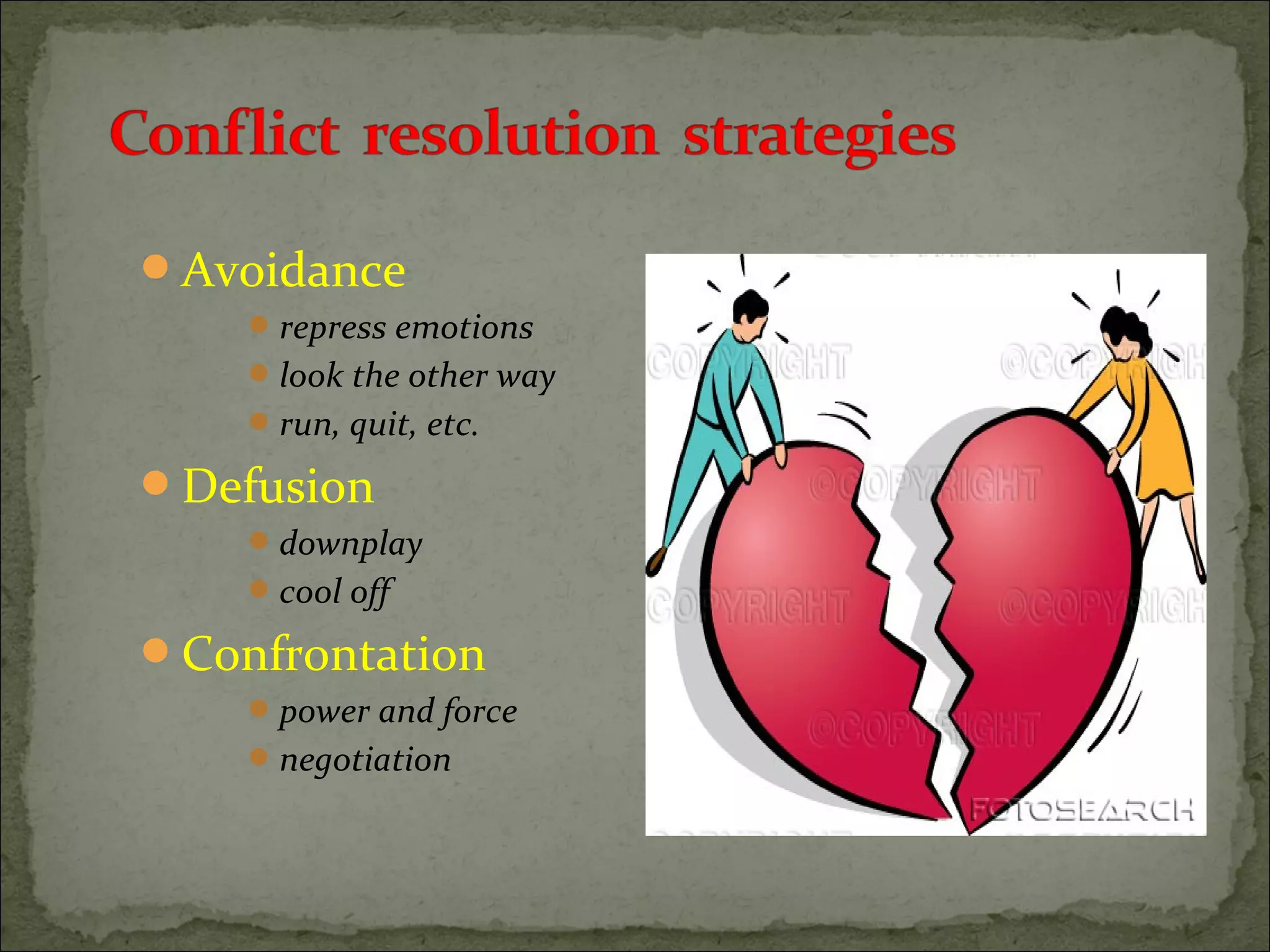 PPT conflict management | PPT