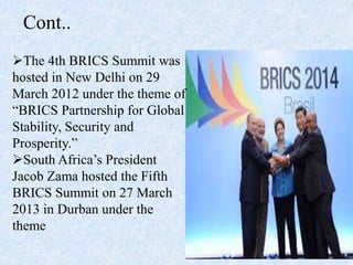 BRICS PPT | PPTX