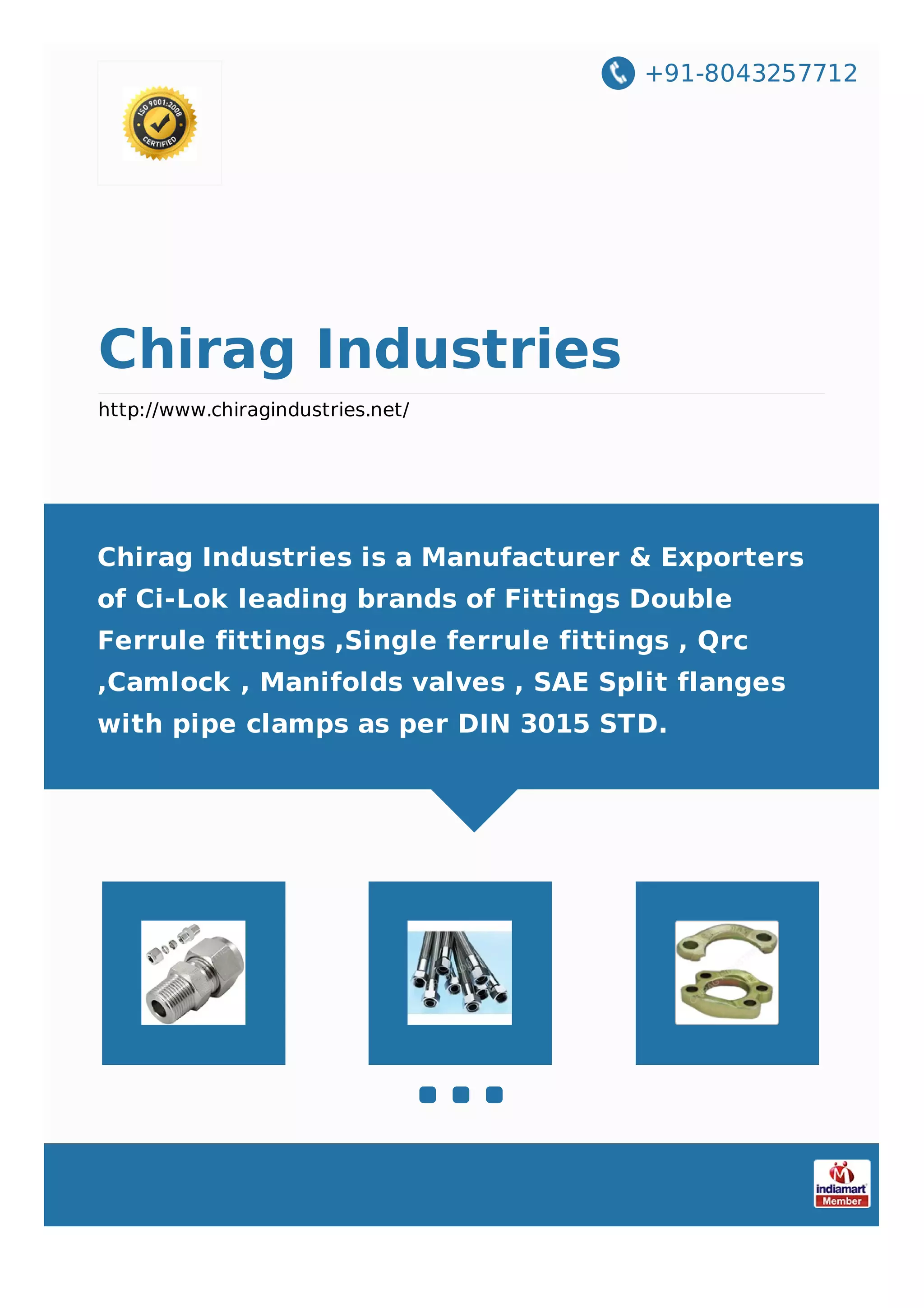 Chirag industries | PDF
