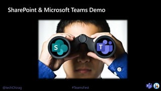 TeamsFest 2020 - Deep Dive Microsoft Teams integration with SharePoint | PPT