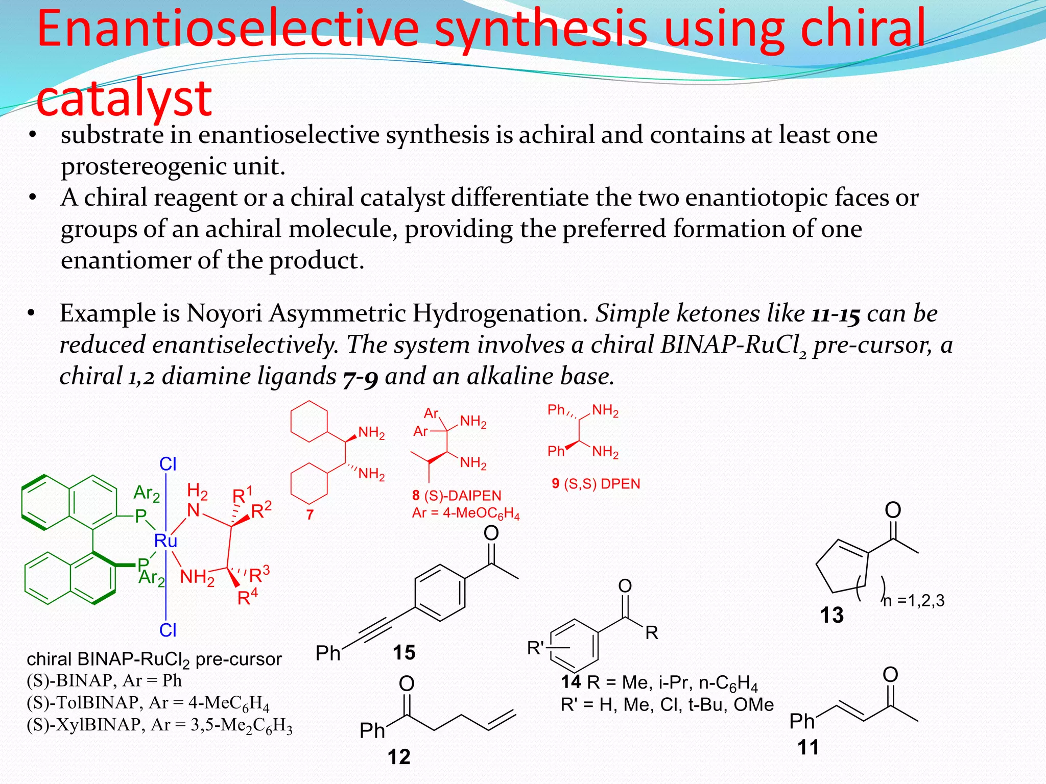 Chiral catalysts | PPTX