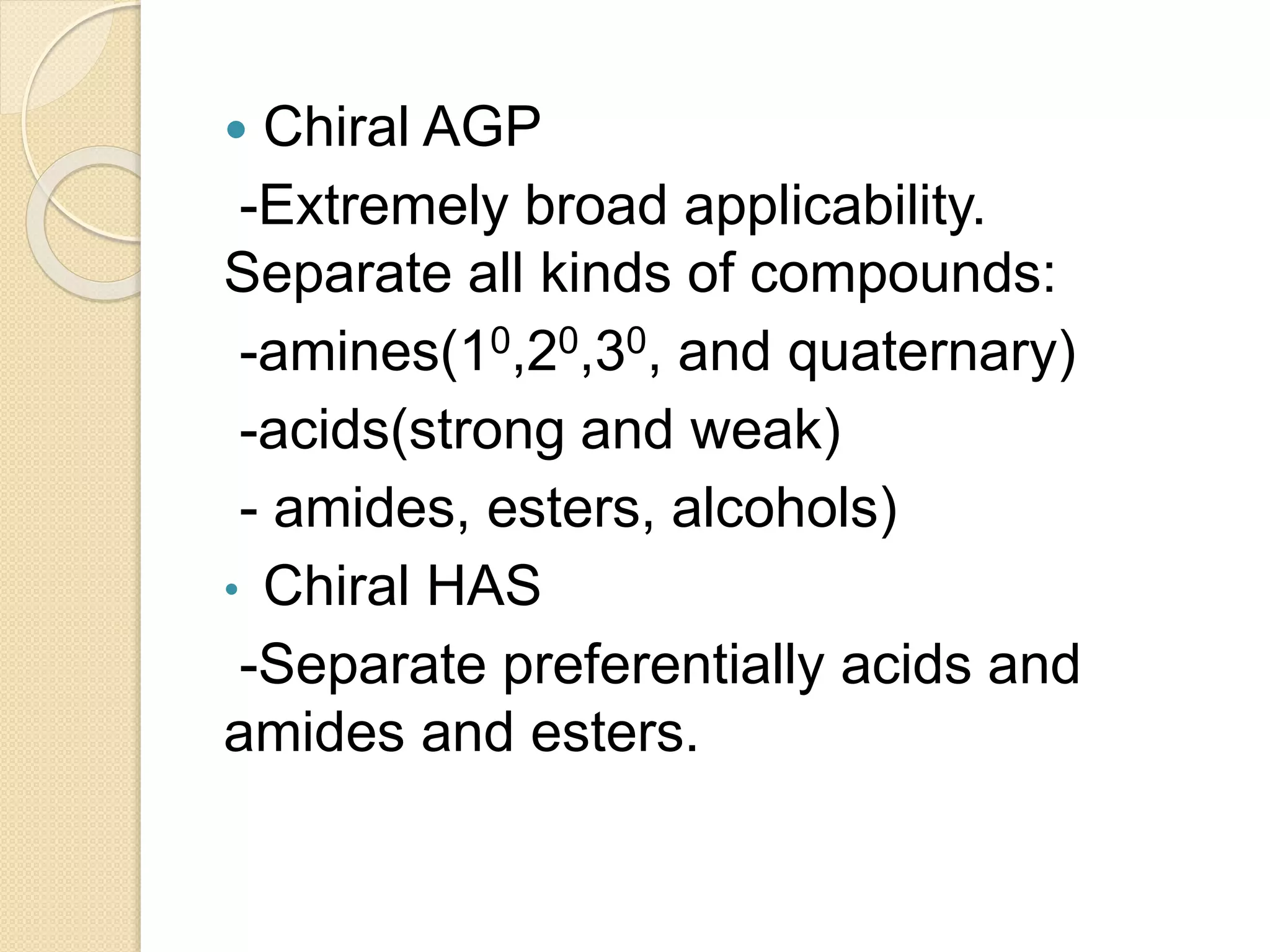 Chiral chromatography | PPTX