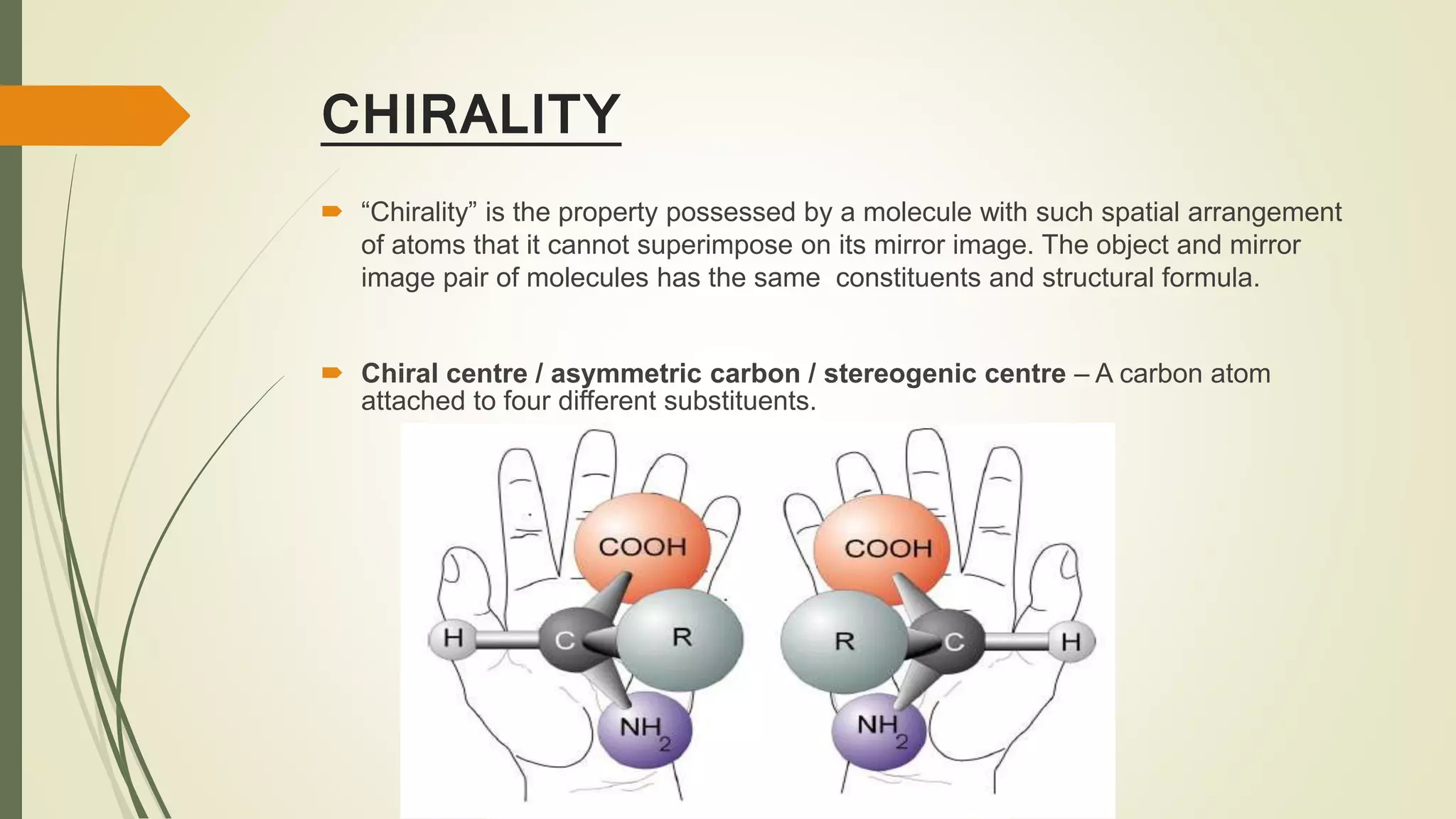 Chiral drug | PPTX
