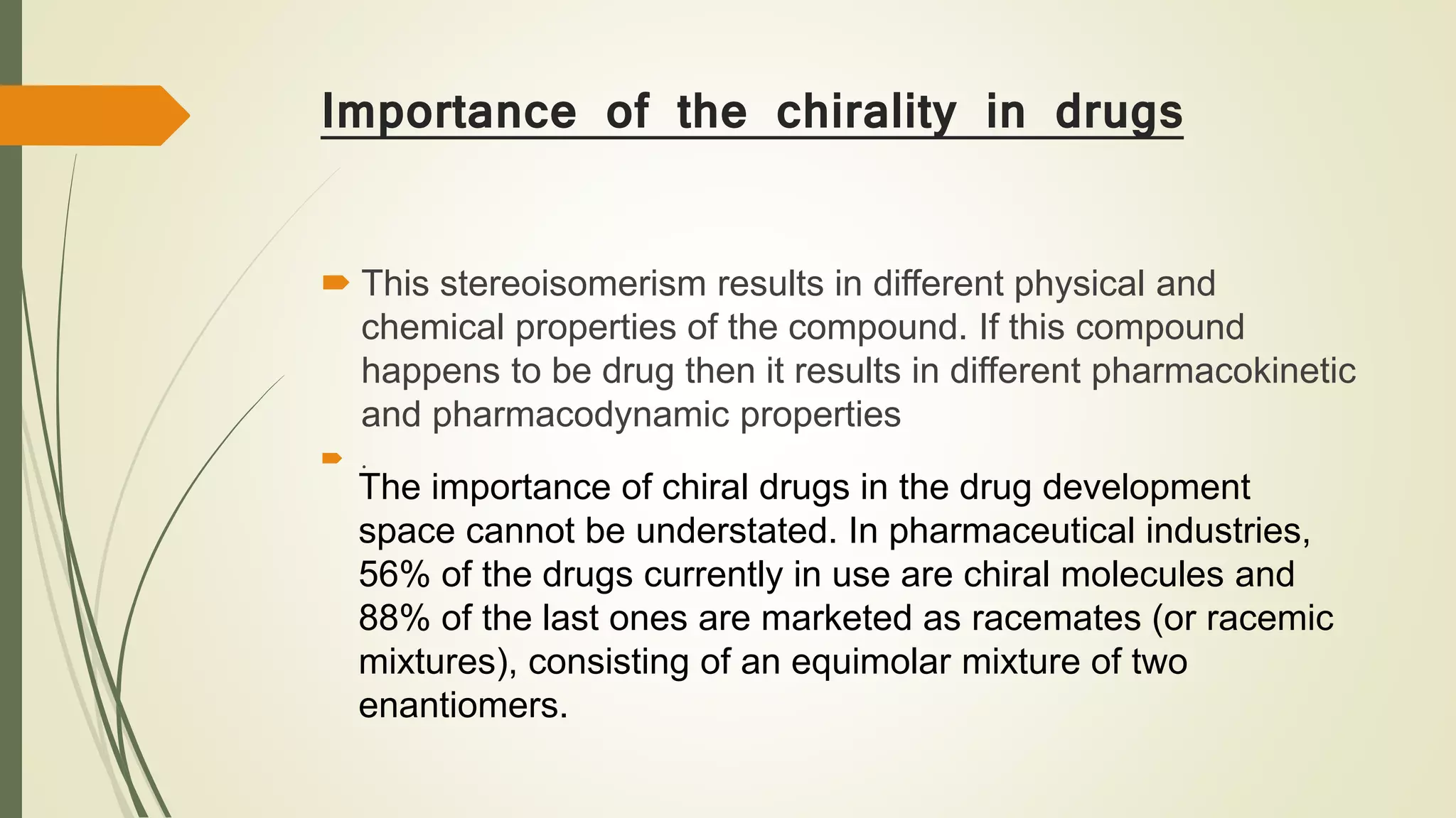 Chiral drug | PPTX