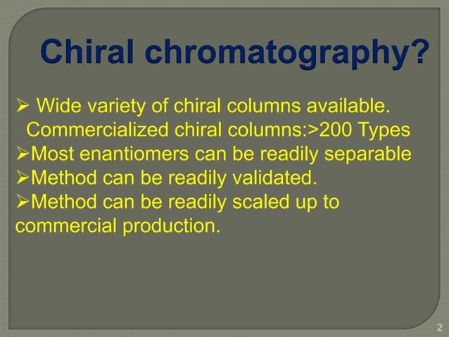 Chiral hplc intro | PPTX | Chemistry | Science