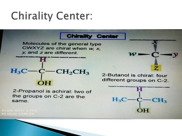 Chirality and it properties | PPT