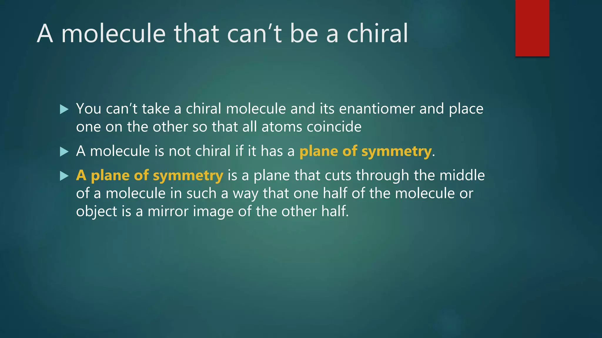Chirality in the nature | PPTX