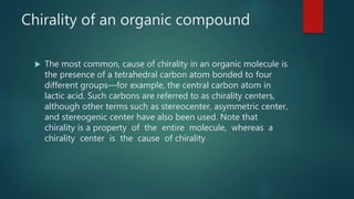 Chirality in the nature | PPTX
