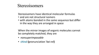 Chiral molecules | PPTX | Chemistry | Science